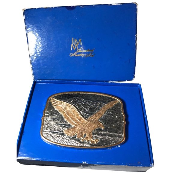 INTERNATIONAL MONETARY MINT | Accessories | Belt Buckle Gold American ...